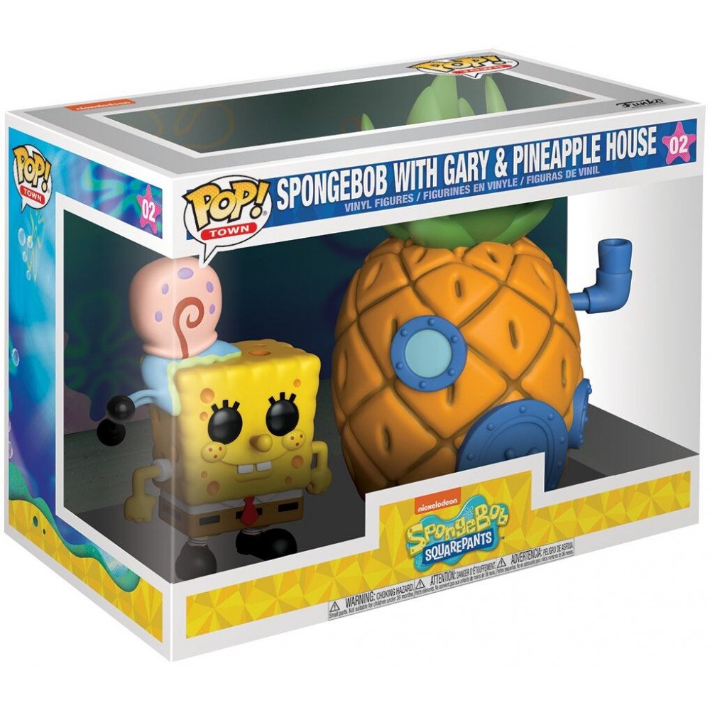 Funko Pop SpongeBob Squarepants - Bob Esponja - SpongeBob with Gary ...
