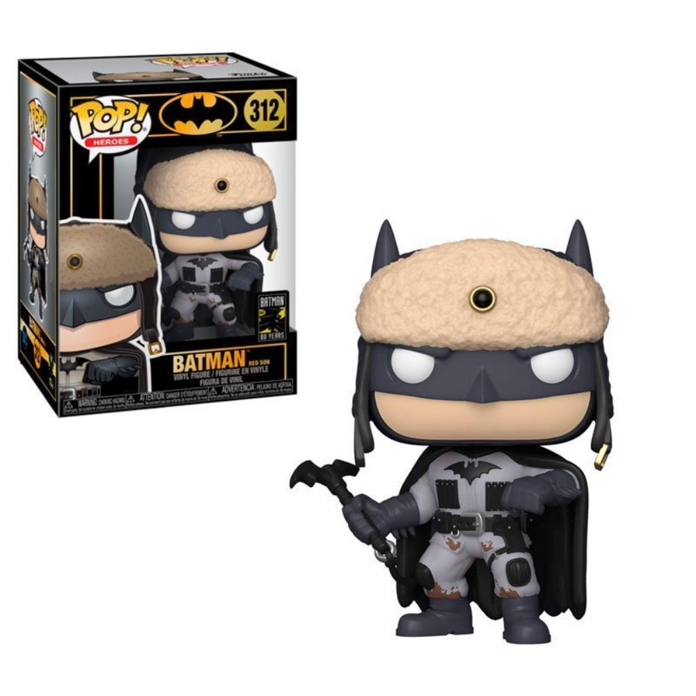 Funko Pop Batman 80th Anniversary - Red Son Batman 1st Appearance (1959 ...