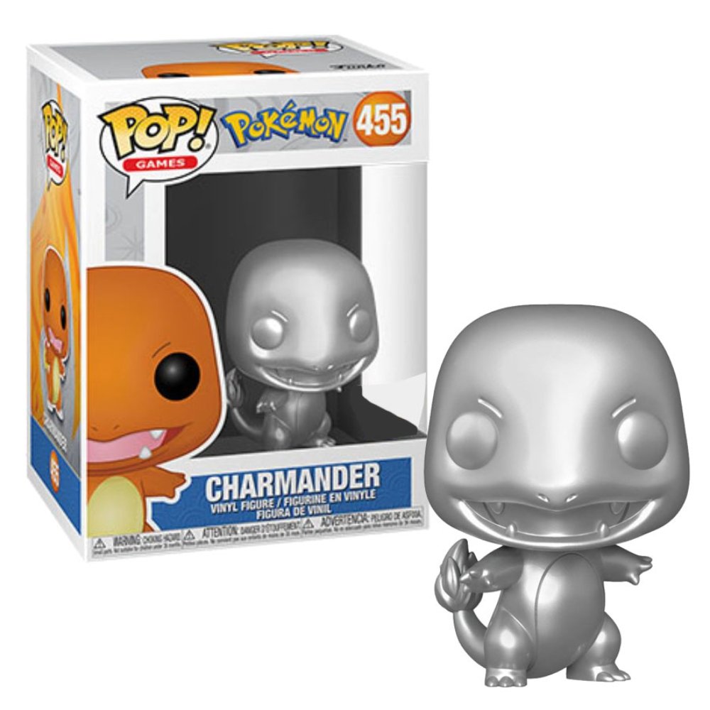 Funko Pop Pokemon - Charmander (Metallic Color) - SuperMegaPop