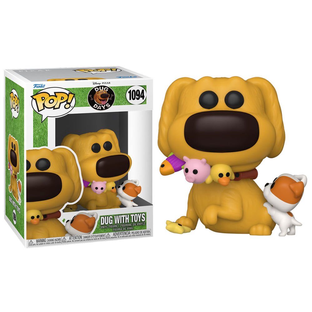 Funko Pop Dug Days - Dug with Toys - Perro - SuperMegaPop