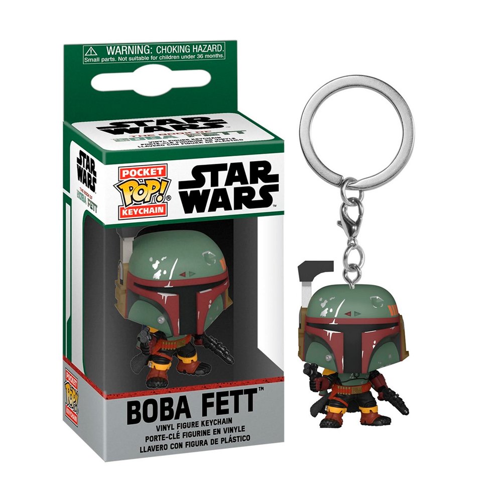 Funko Pop Keychain Star Wars - Boba Fett - Llavero - SuperMegaPop
