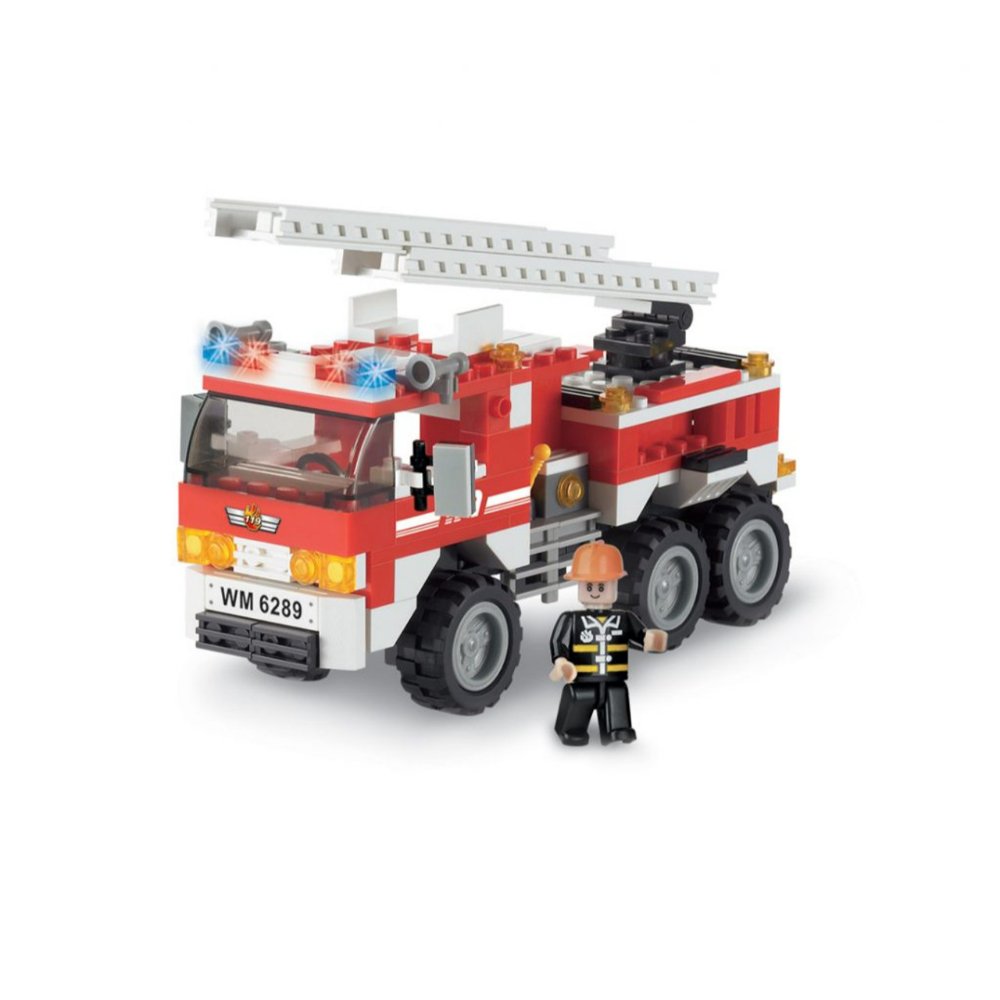 BricTek Bloques de Construcción Bomberos - Fire Engine (171 piezas ...