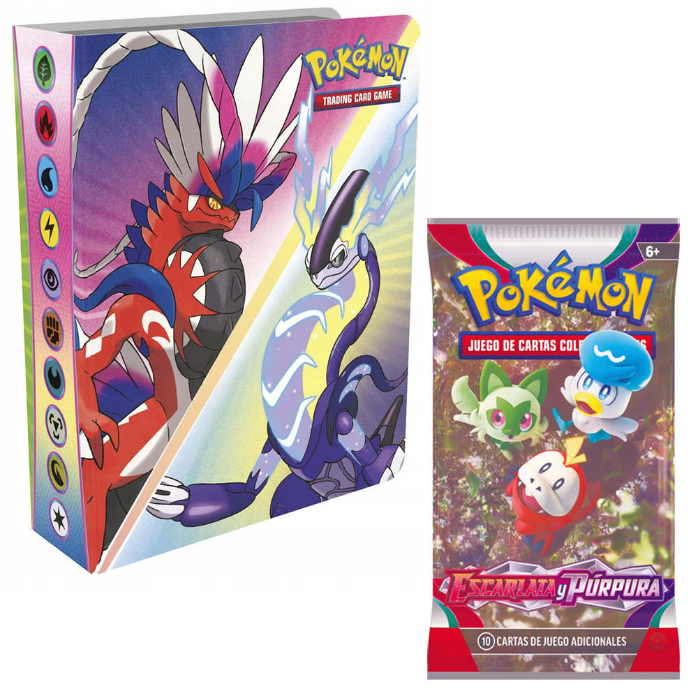 Pokemon Cartas TCG - Cards y Mini Album (Español) - SuperMegaPop