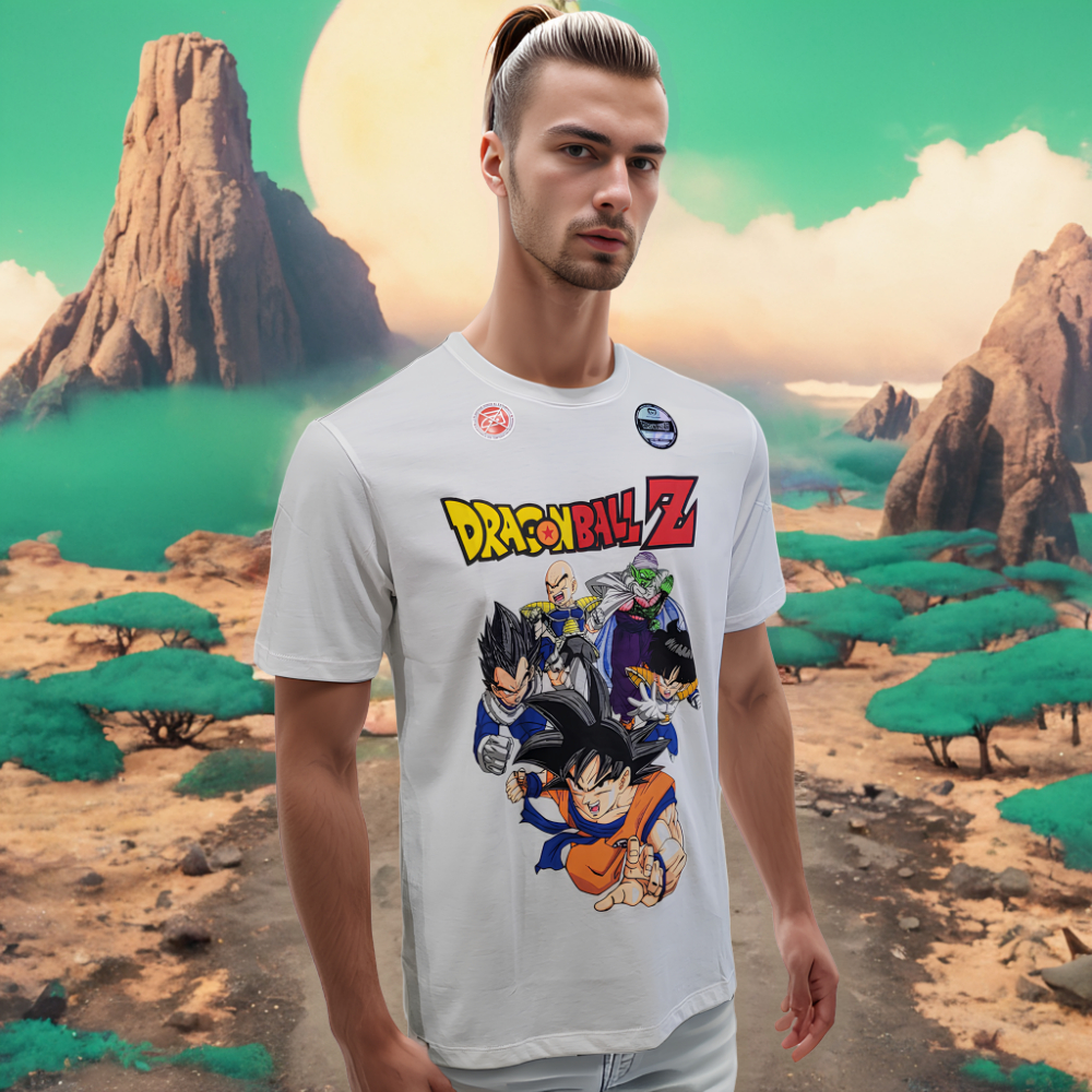 Polo Dragon Ball Z - Goku Vegeta Krilin Piccolo Gohan - SuperMegaPop