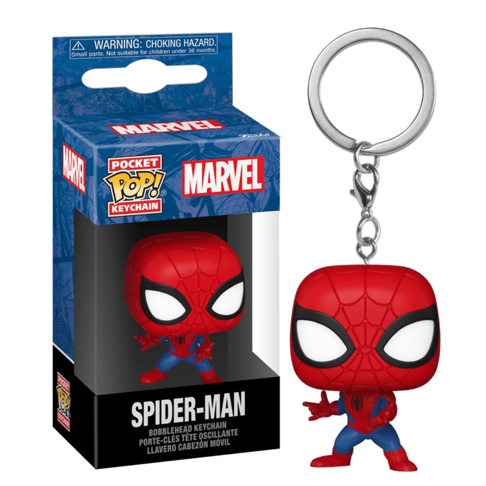 Funko Pop Keychain SpiderMan - Hombre Araña (Stance) - Llavero ...