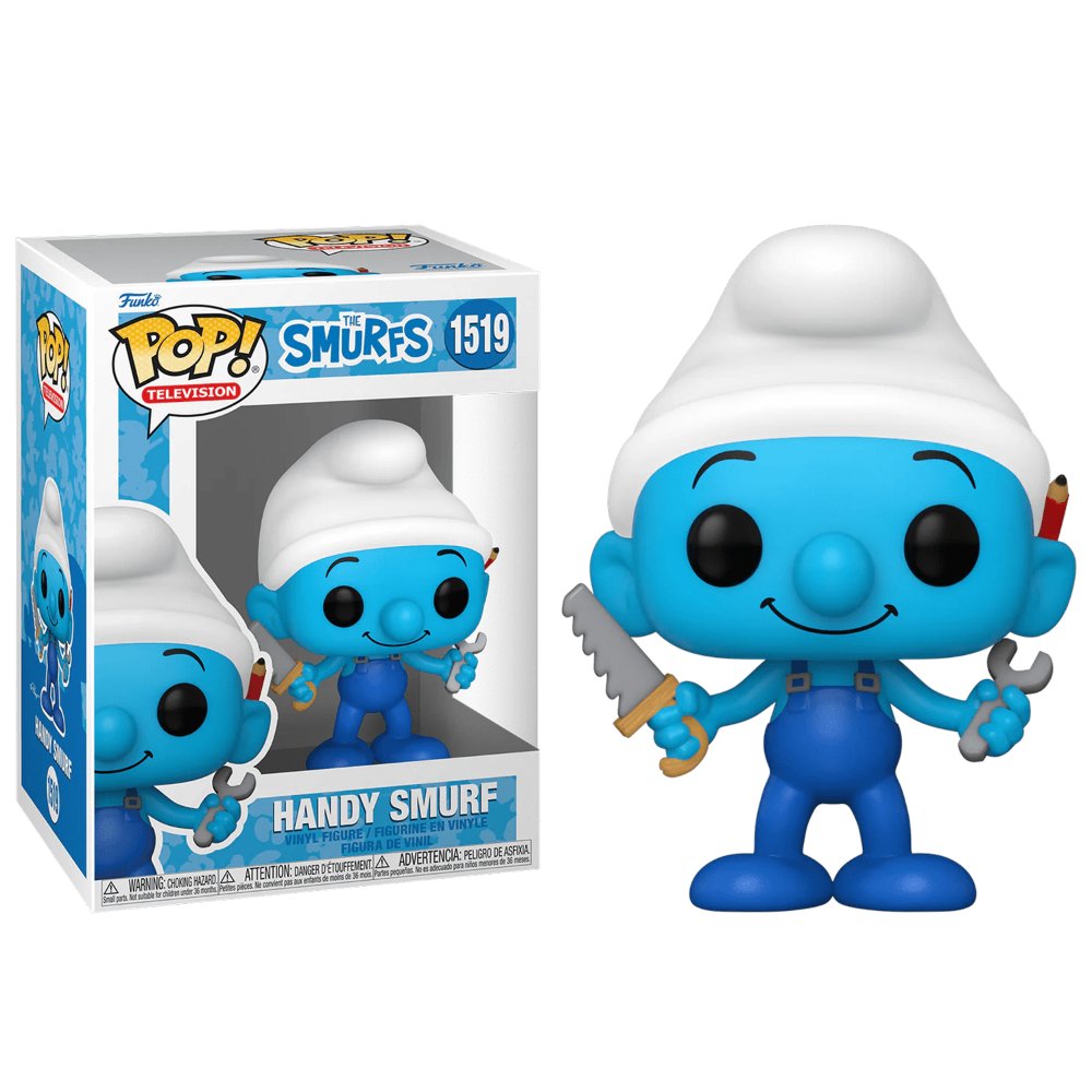 Funko Pop The Smurfs - Los Pitufos - Handy Smurf (Pitufo Genio ...